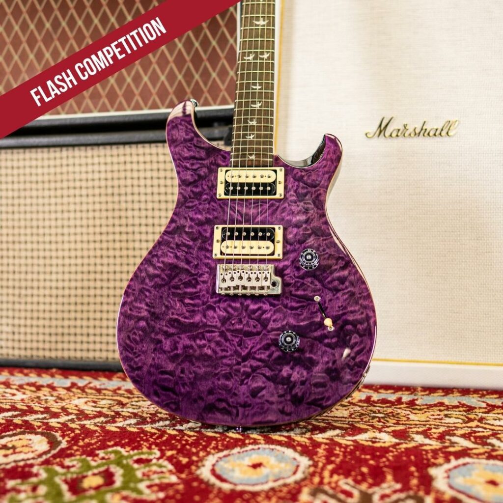 PRS 30th Anniversary SE Custom 24 in Amethyst - The Guitar Marketplace