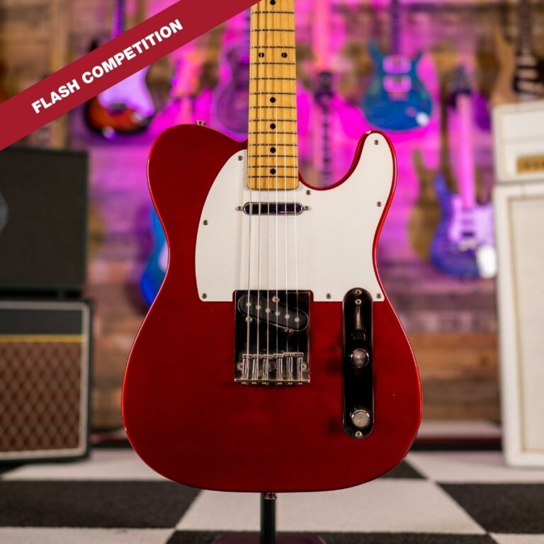 1994 Fender MIJ Telecaster in Candy Apple Red - The Guitar Marketplace