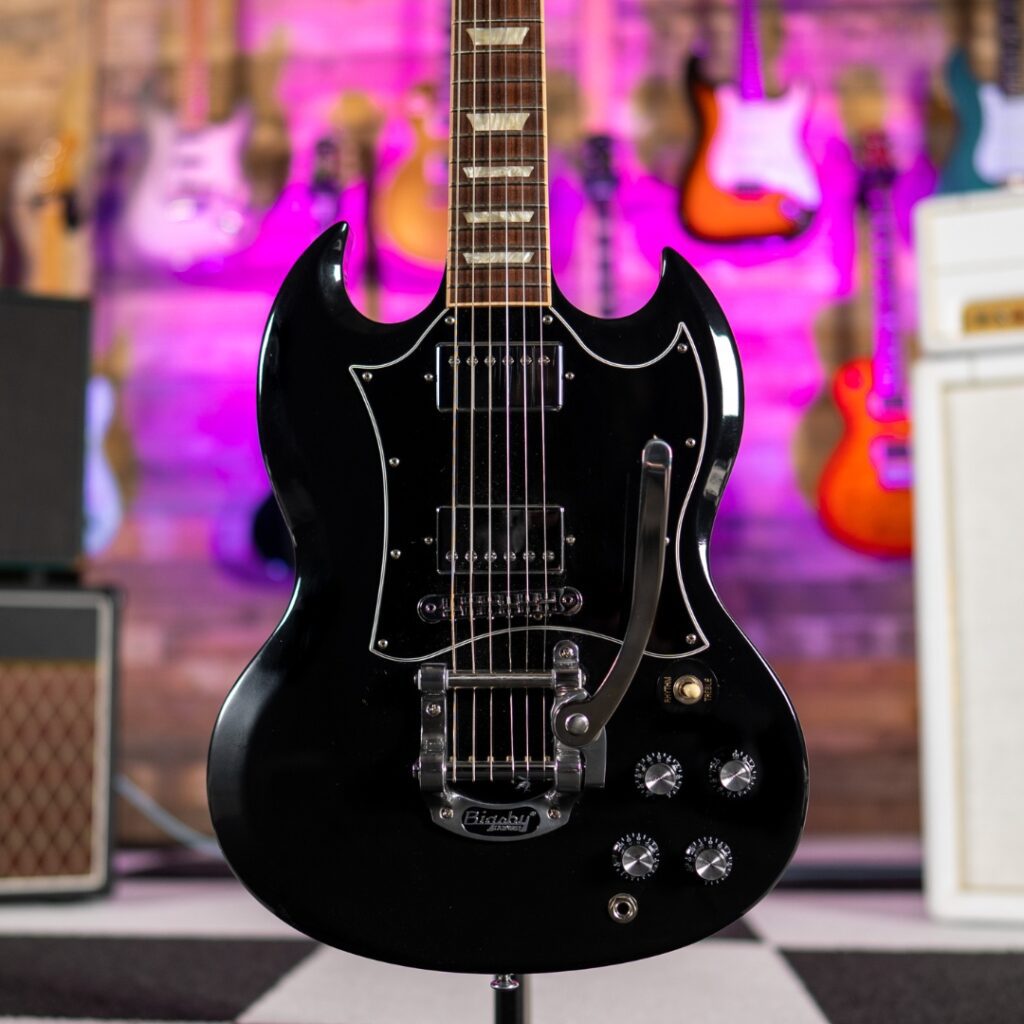 Gibson SG Standard Bigsby in Ebony - The Guitar Marketplace