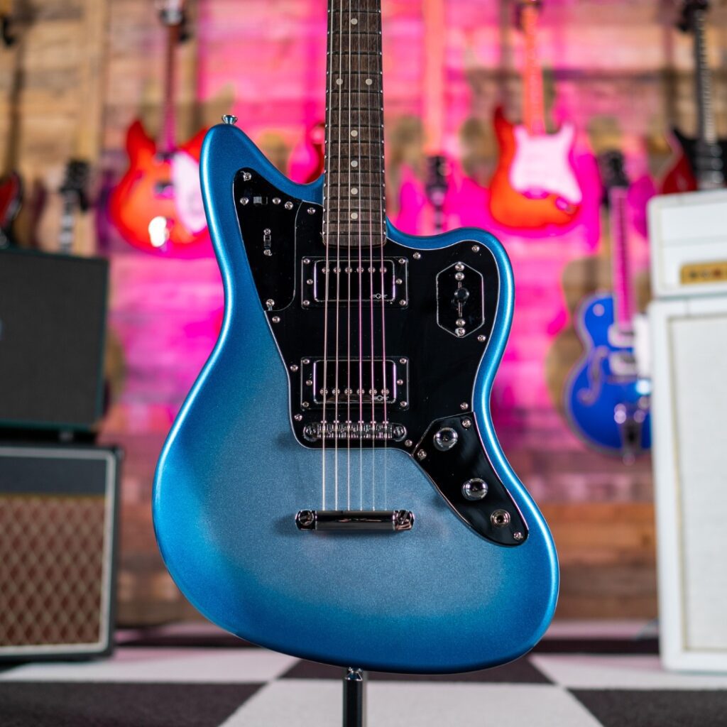 Squier Contemporary Jaguar HH in Sky Burst Metallic - The Guitar ...