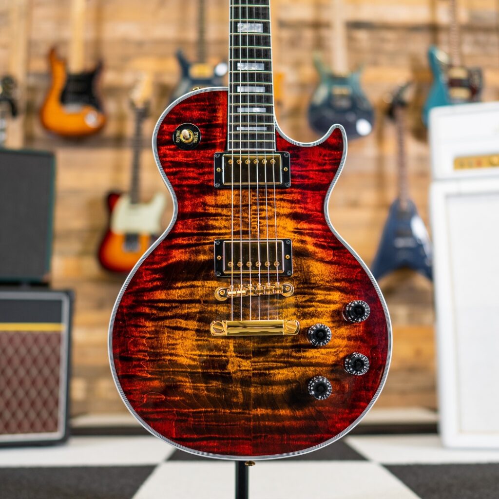 Gibson Les Paul Axcess Custom Figured Top in Bengal Burst + 40 Instant ...