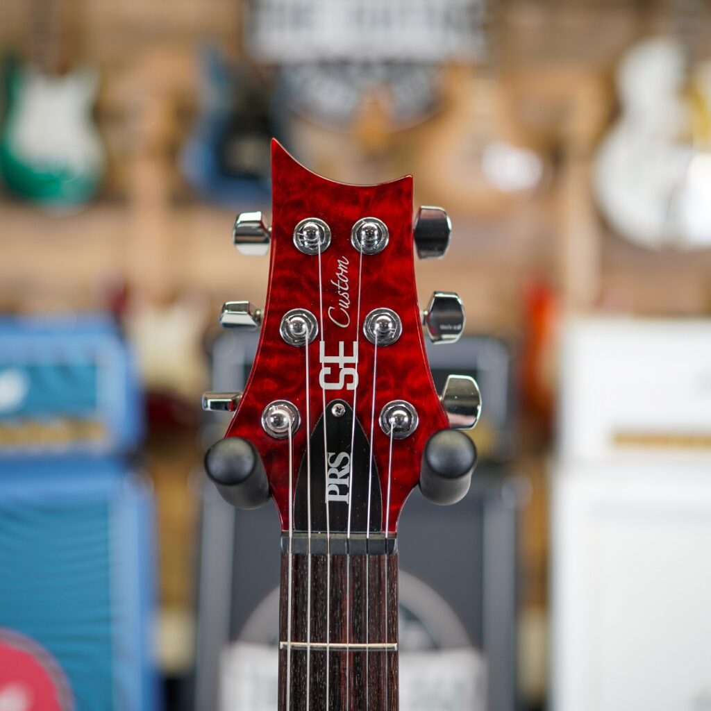 PRS 25th Anniversary SE Custom 24 in Scarlet Red - The Guitar Marketplace
