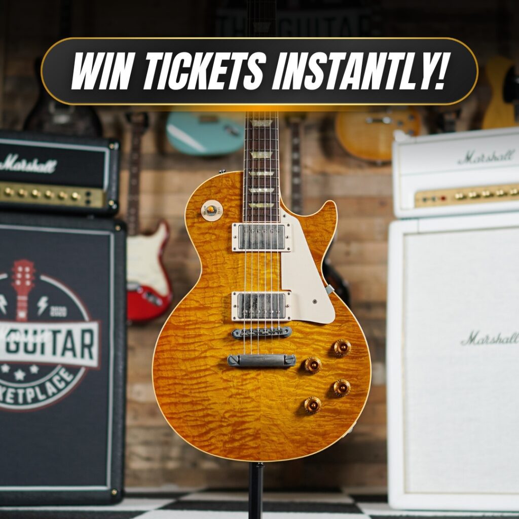 Instantly Win Tickets For The 1997 Gibson Custom Shop 1958 Les Paul ...
