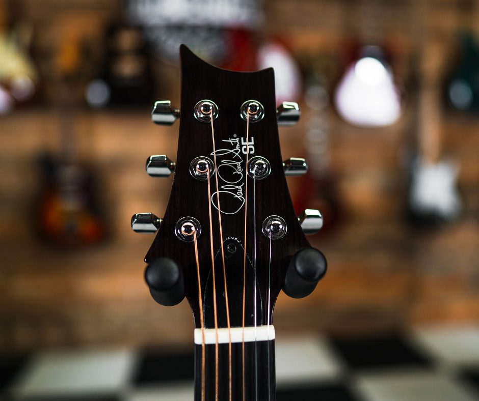 PRS SE A50E Electro-Acoustic in Fire Red Burst - The Guitar Marketplace
