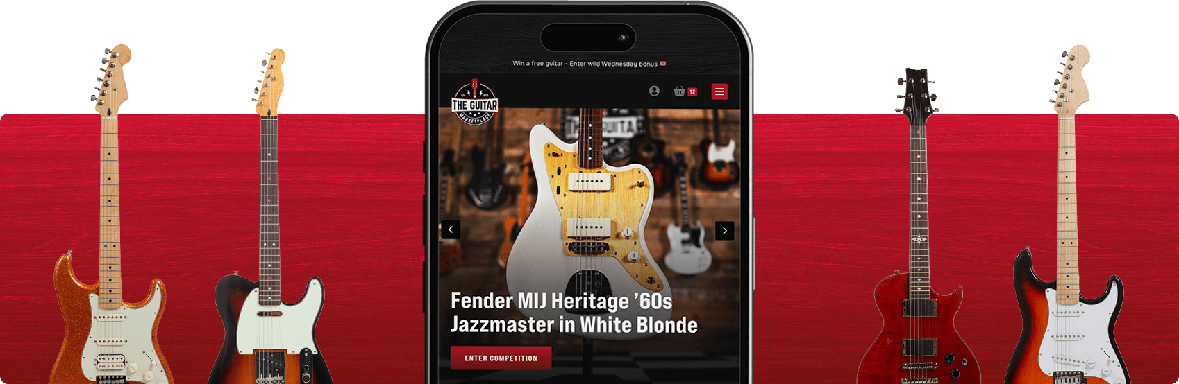 Download our app - The Guitar Marketplace