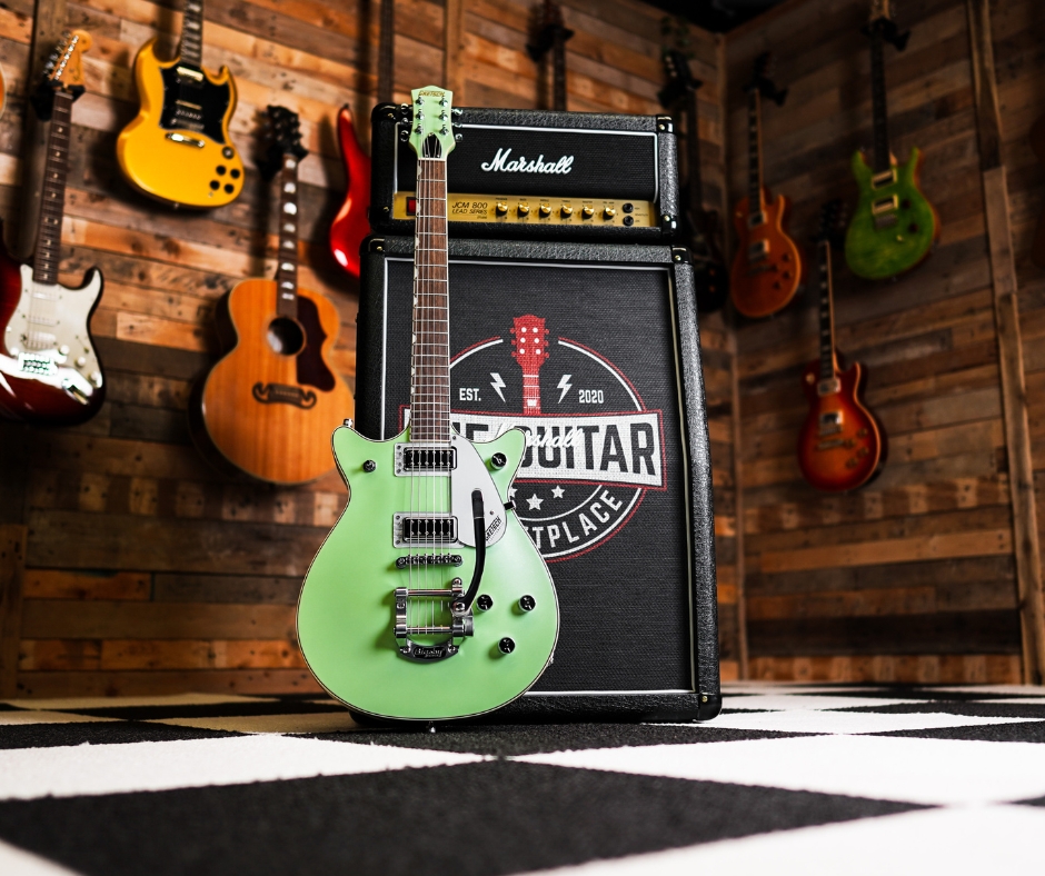 Gretsch Electromatic Jet FT in Broadway Jade - The Guitar Marketplace