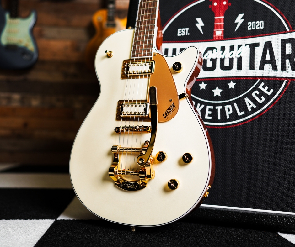 Gretsch Limited Edition Electromatic Pristine Jet in White Gold - The ...