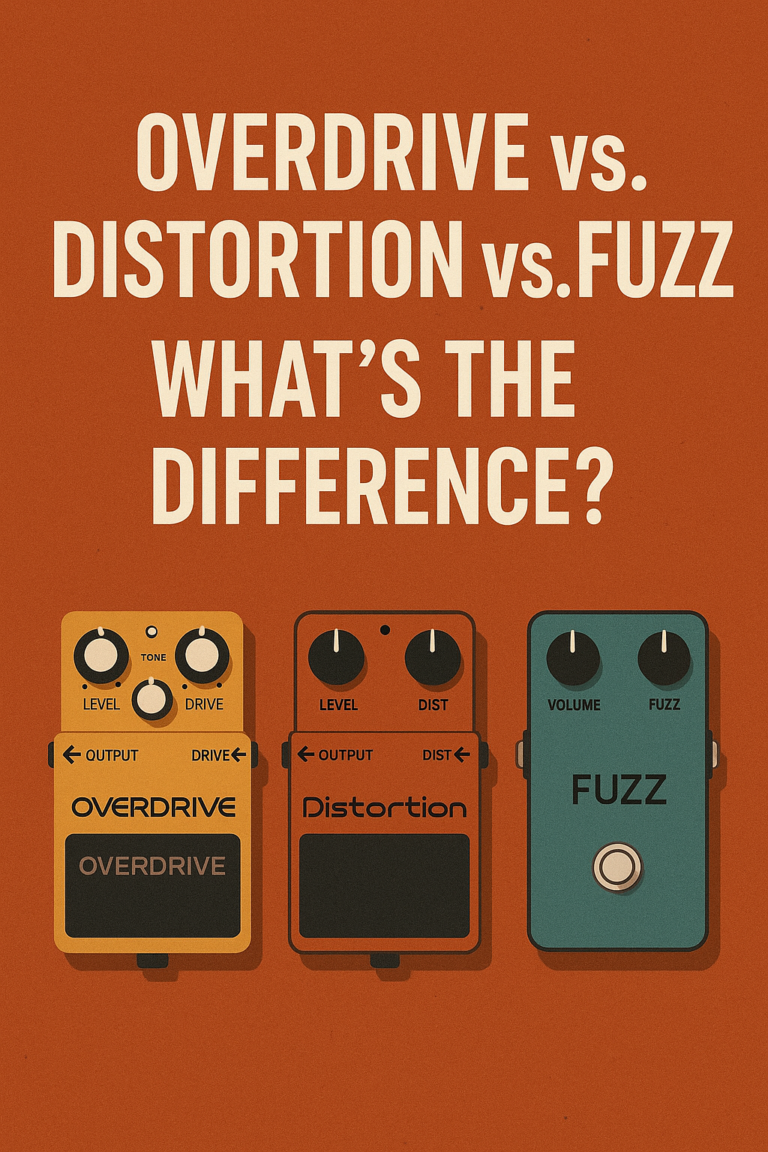 Overdrive vs. Distortion vs. Fuzz: What’s the Difference? - The Guitar ...