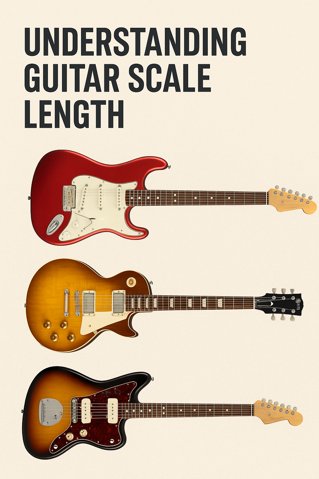 Understanding Guitar Scale Length: Feel and Playability Differences ...