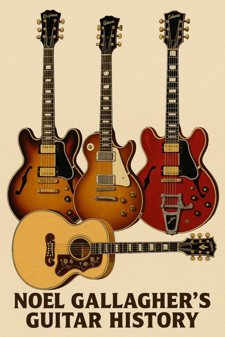 Noel Gallagher’s Guitar History: Iconic Instruments Behind the Oasis ...