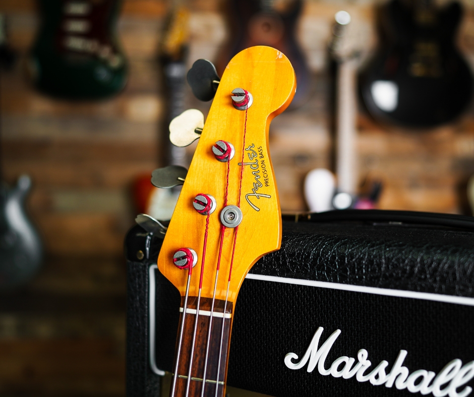 1992 Fender MIJ '62 Reissue Precision Bass in 3-Tone Sunburst - The Guitar Marketplace