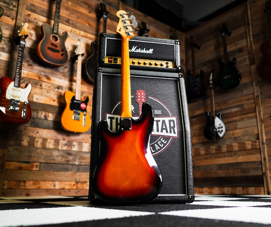 1992 Fender MIJ '62 Reissue Precision Bass in 3-Tone Sunburst - The Guitar Marketplace