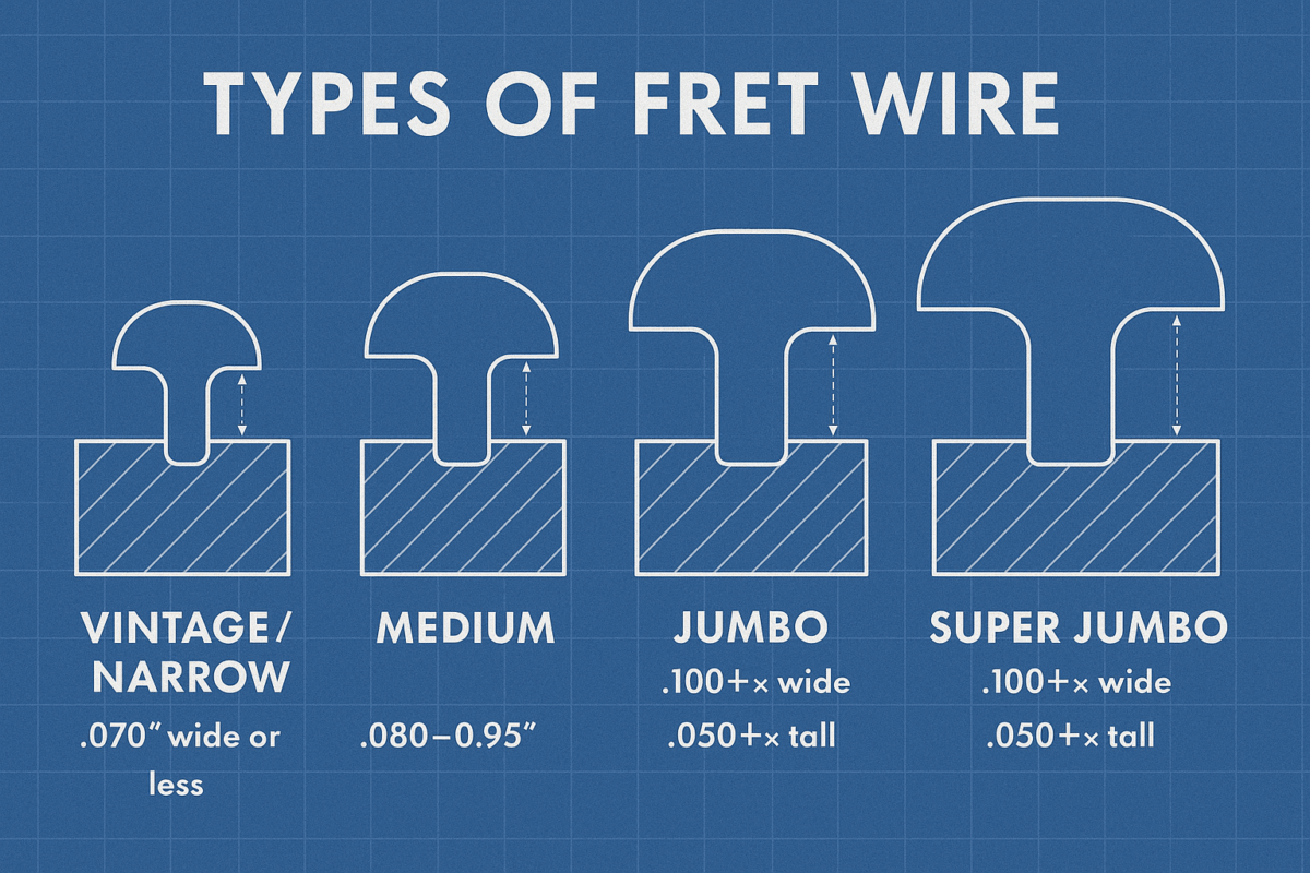 Fret Wire 101: History, Types, Gauges & How They Affect Your Guitar’s ...