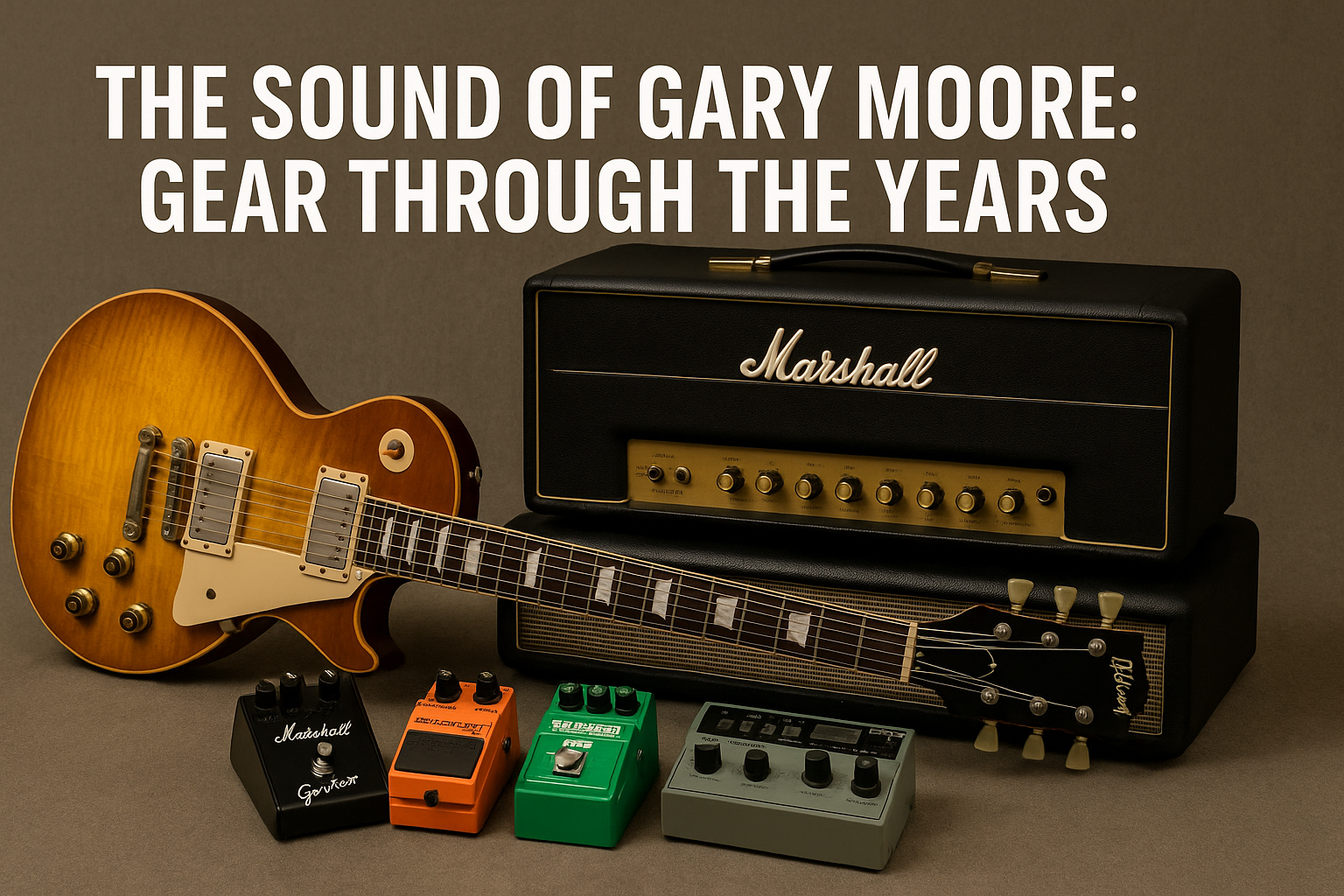 The Sound of Gary Moore: Gear Through the Years - The Guitar Marketplace