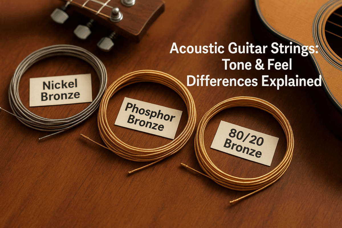 Acoustic Guitar Strings Explained: Phosphor Bronze vs Nickel Bronze and ...