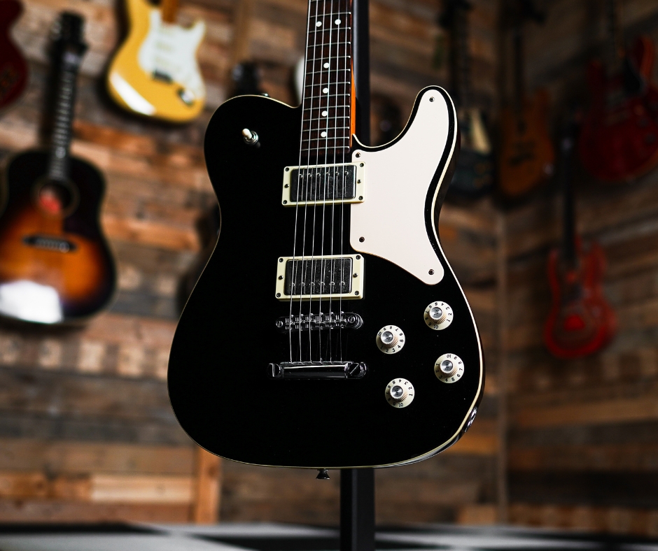 Fender MIJ Troublemaker Telecaster in Black - The Guitar Marketplace