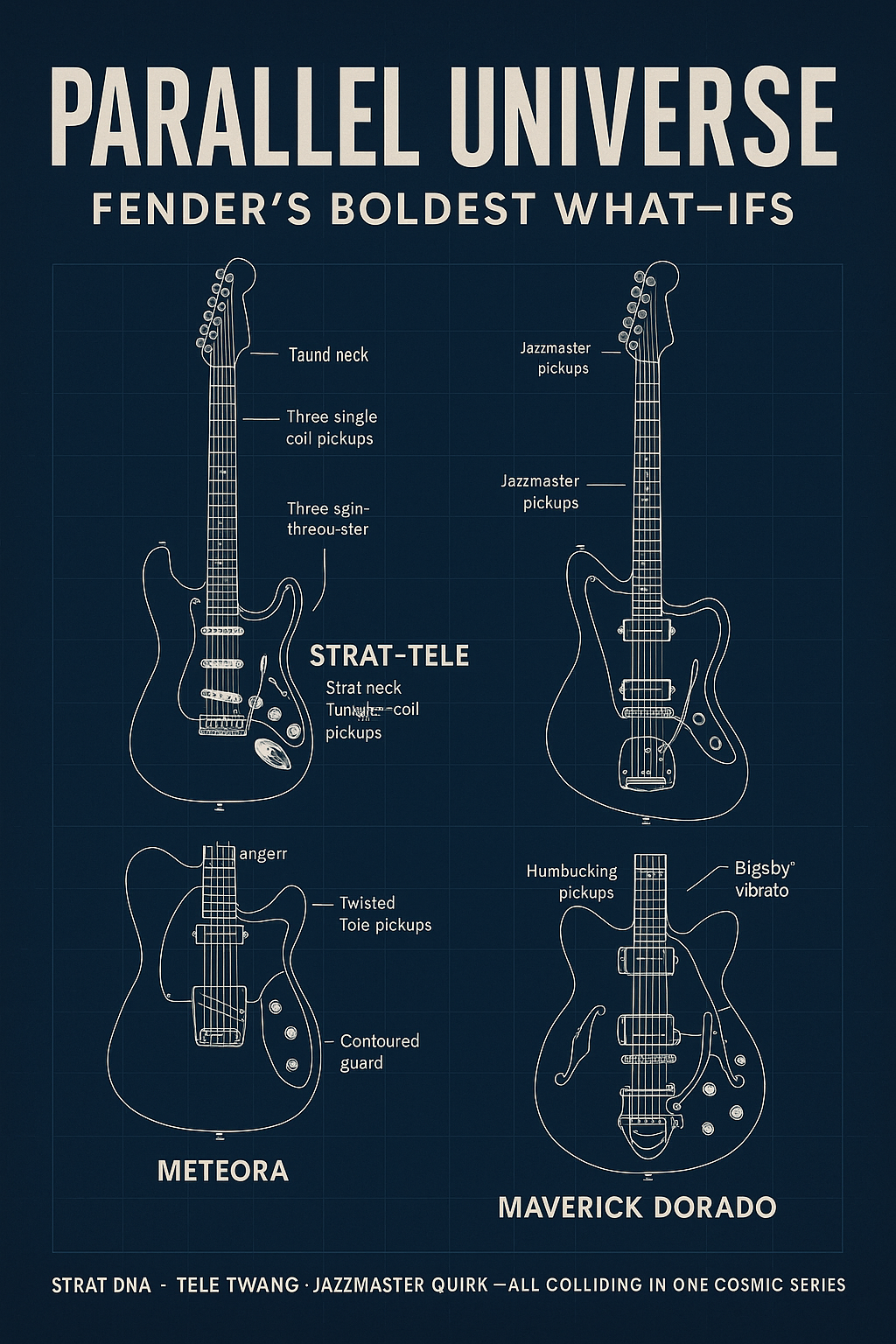 Fender’s Parallel Universe Series: When Guitars Cross Streams - The ...