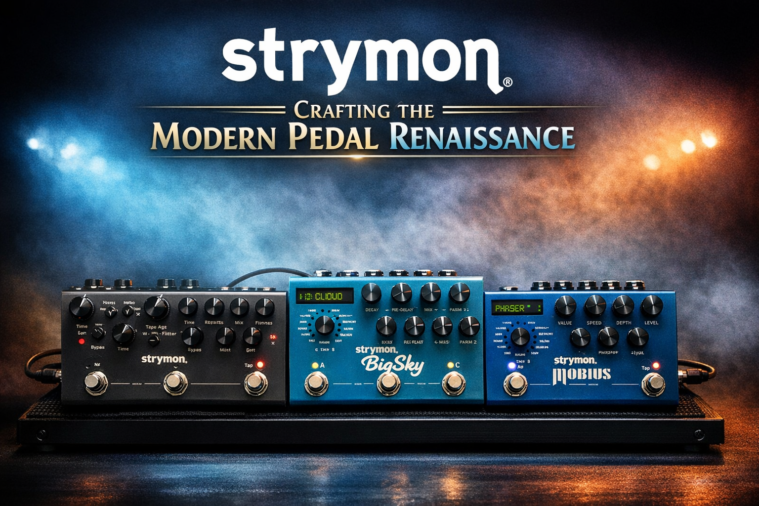 The History of Strymon Pedals — Crafting the Modern Pedal Renaissance ...