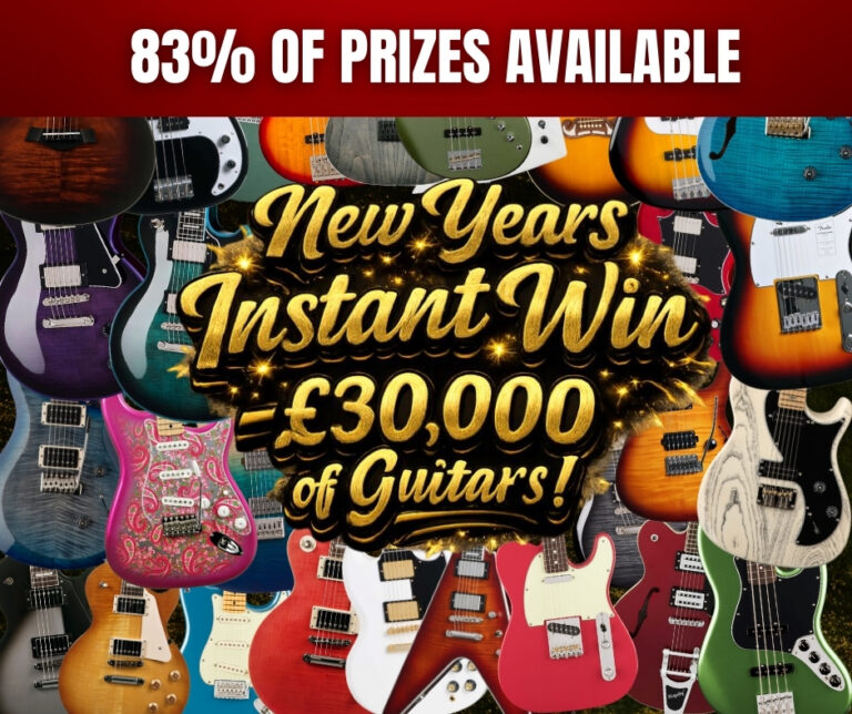 New Years Instant Win - £30,000 of Guitars! - The Guitar Marketplace