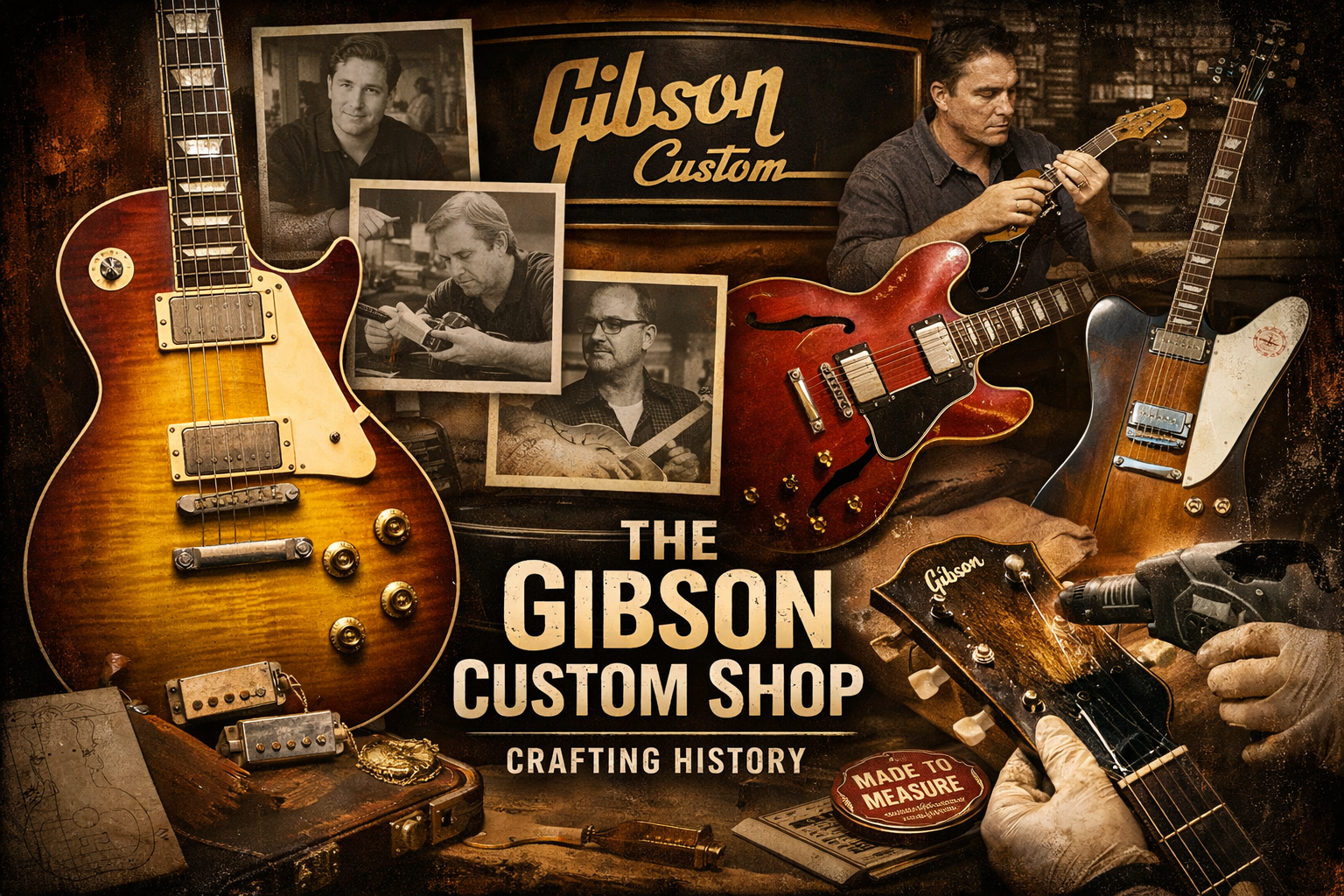 The Gibson Custom Shop: Crafting Icons, Preserving Legacy - The Guitar ...