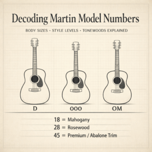 Understanding the Martin Model Numbering System - The Guitar Marketplace
